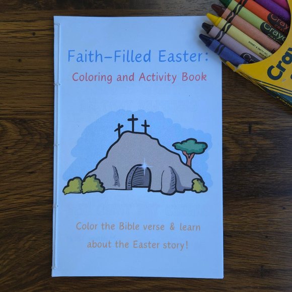 Toys | Religious Easter Color Book Childrens Resurrection Day ...